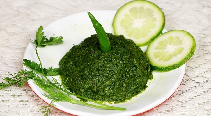 ধনিয়া পাতা ভর্তা